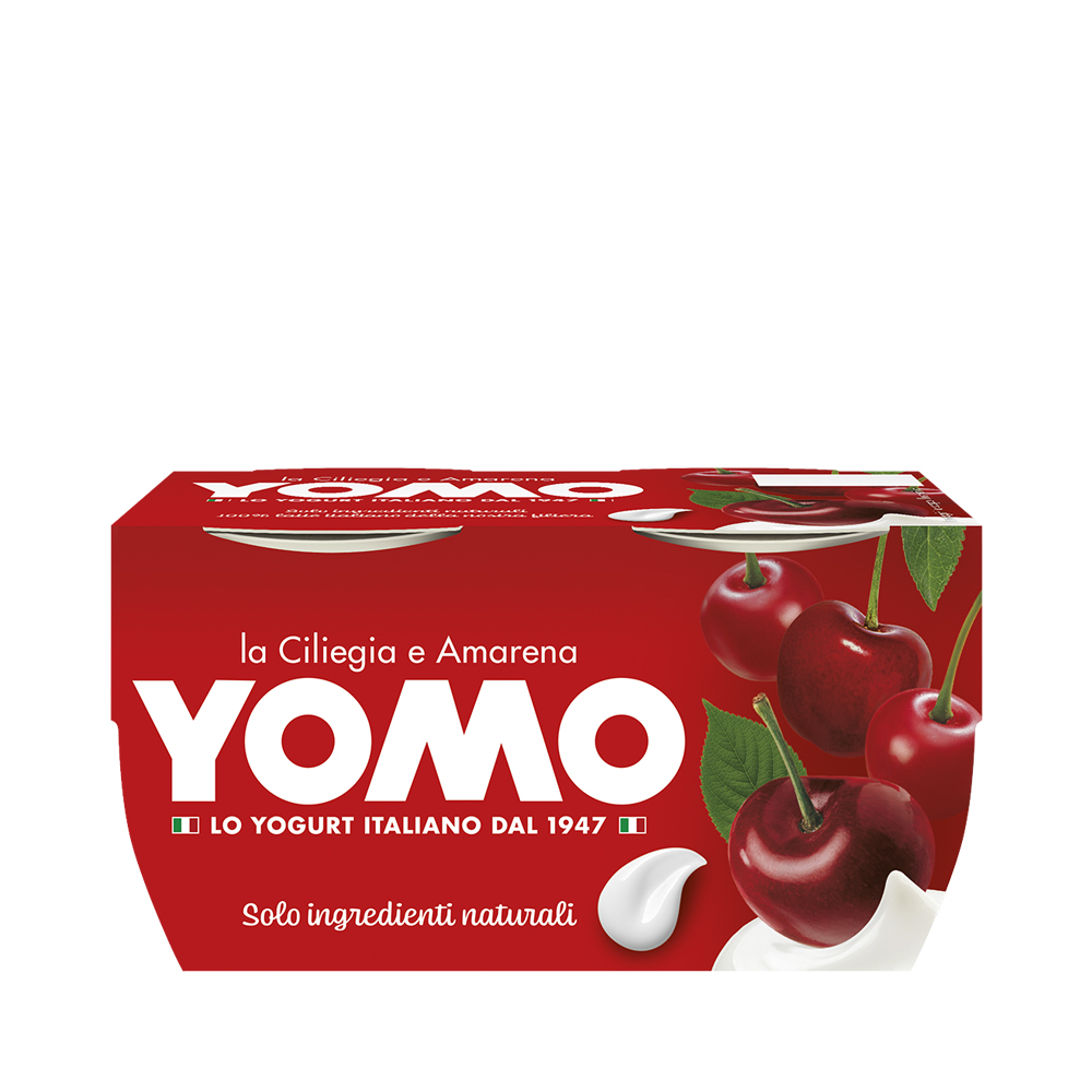 Yogurt Yomo Intero con Ciliegia e Amarena | Granarolo